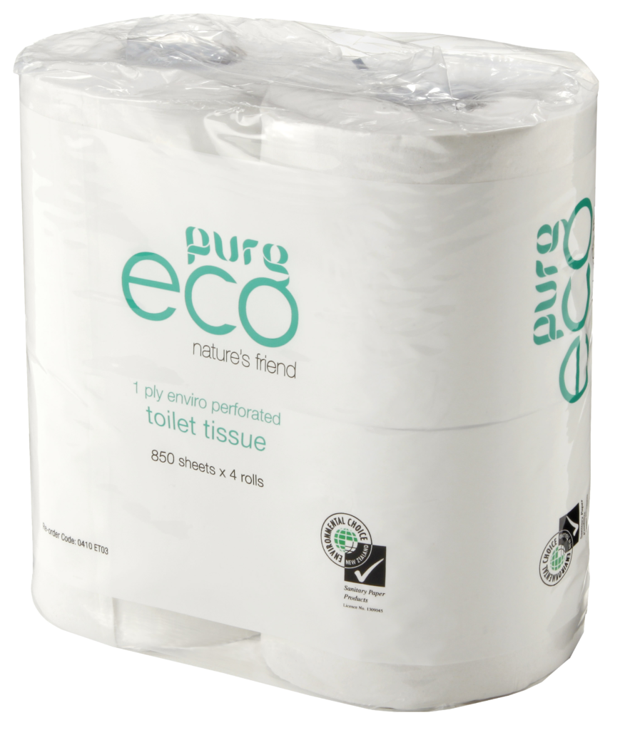 ET850 – PUREECO TOILET TISSUE – 1PLY – Premier Hygiene
